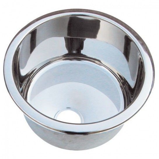 Rund vask, rustfrit stål til kun 1.790,40 kr | Køb nu