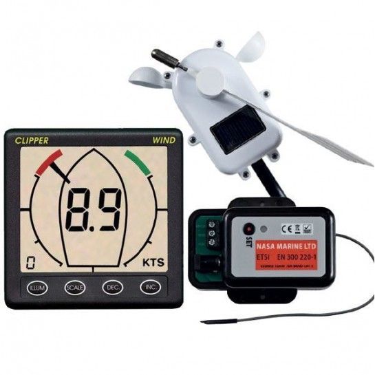 NASA Clipper Wind trådløs vindinstrument - komplet sæt til kun 4.381,25 ...